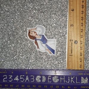 Disney | Design | Disney Beauty And The Beast Waterpoof Sticker Belle ...